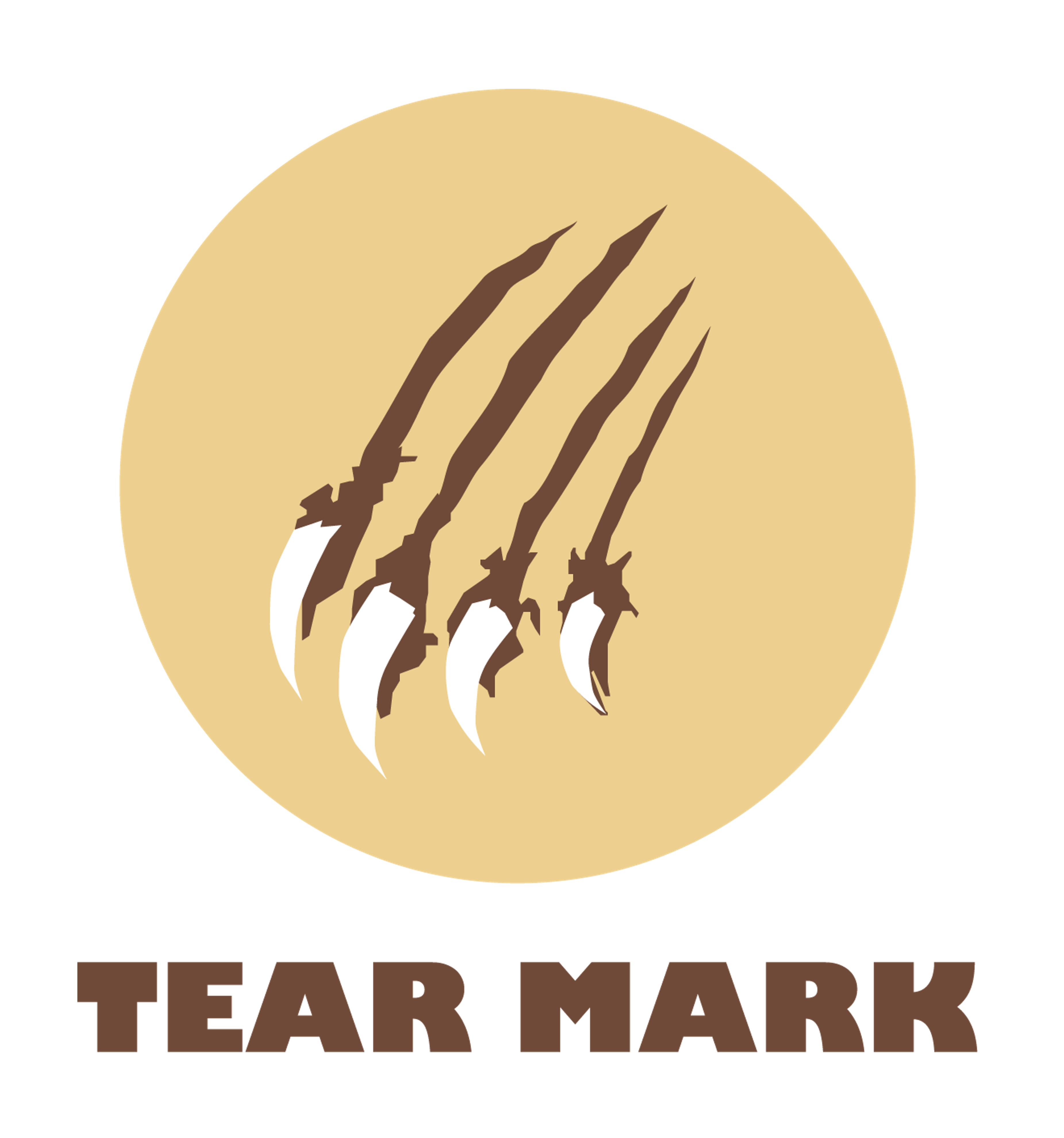 Tear Mark [logo] - Portfolio Cassandre Hutin